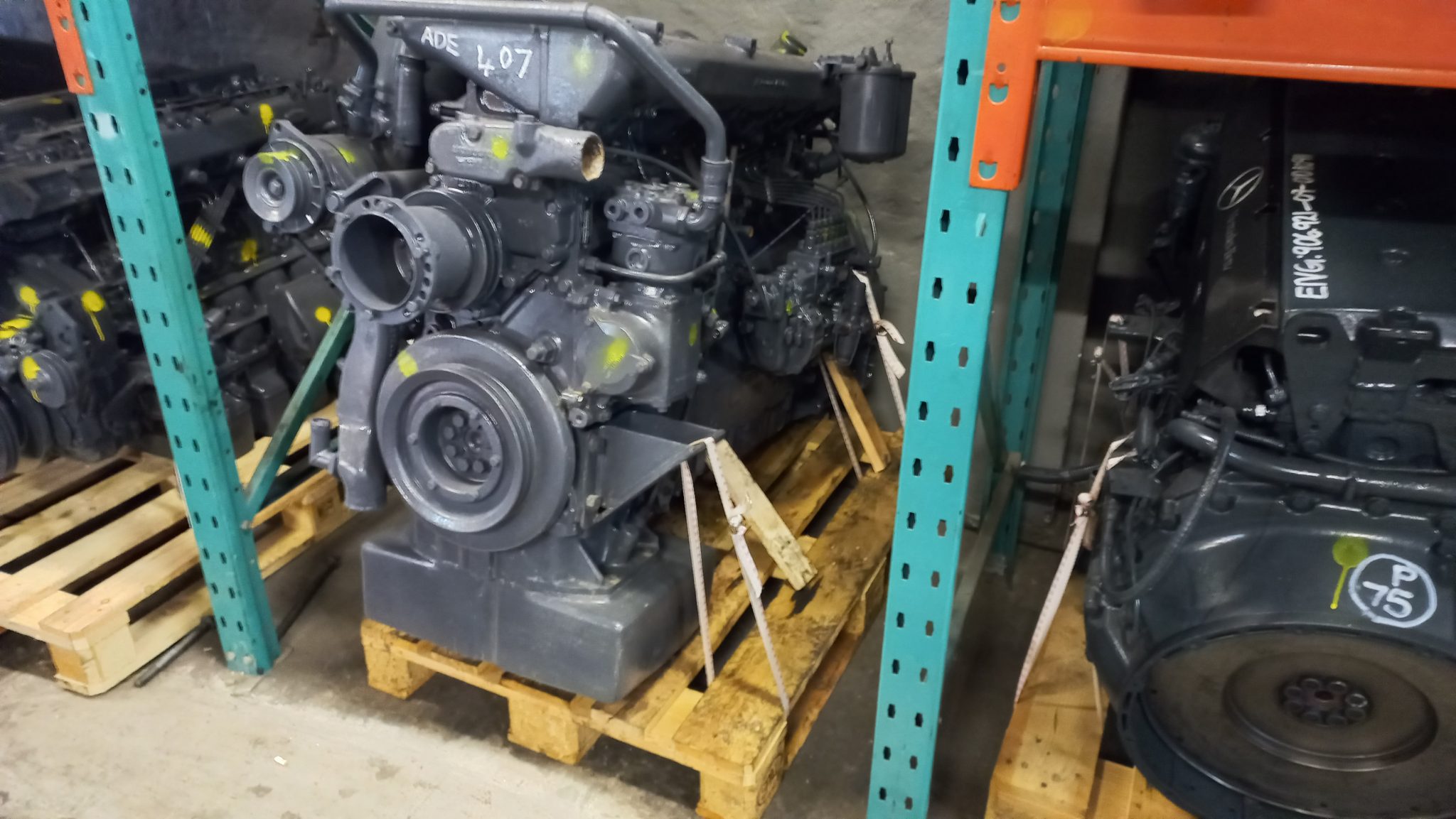 Mercedes OM 407T Truck Engine - Durban Truck and Bus Spares
